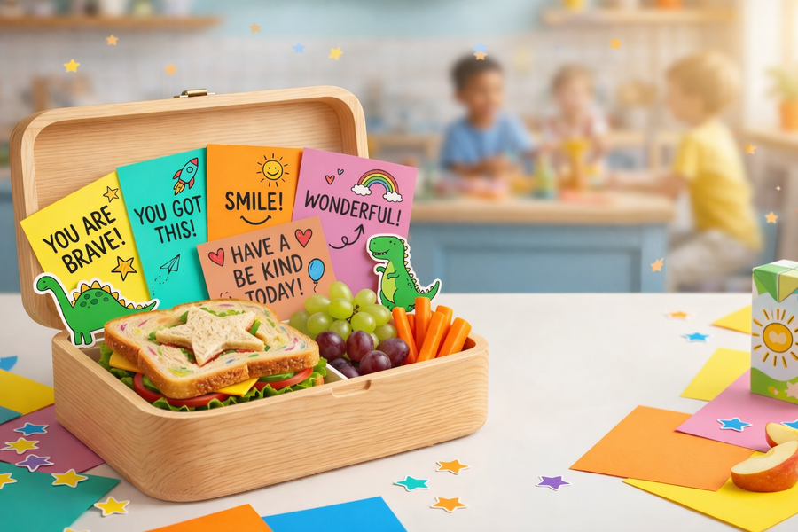 50+ Cute & Positive Lunch Box Notes for Kids That Make Them Smile | Basil