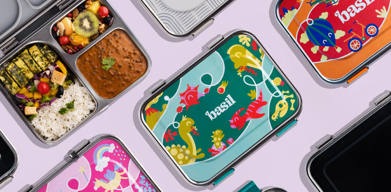 Buy Premium Stainless Steel Bento Boxes in India for kids and adults ...